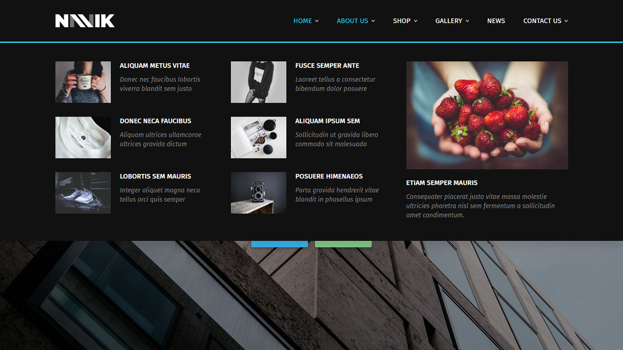 Navik - Responsive Header Navigation Menu by pophonic | CodeCanyon